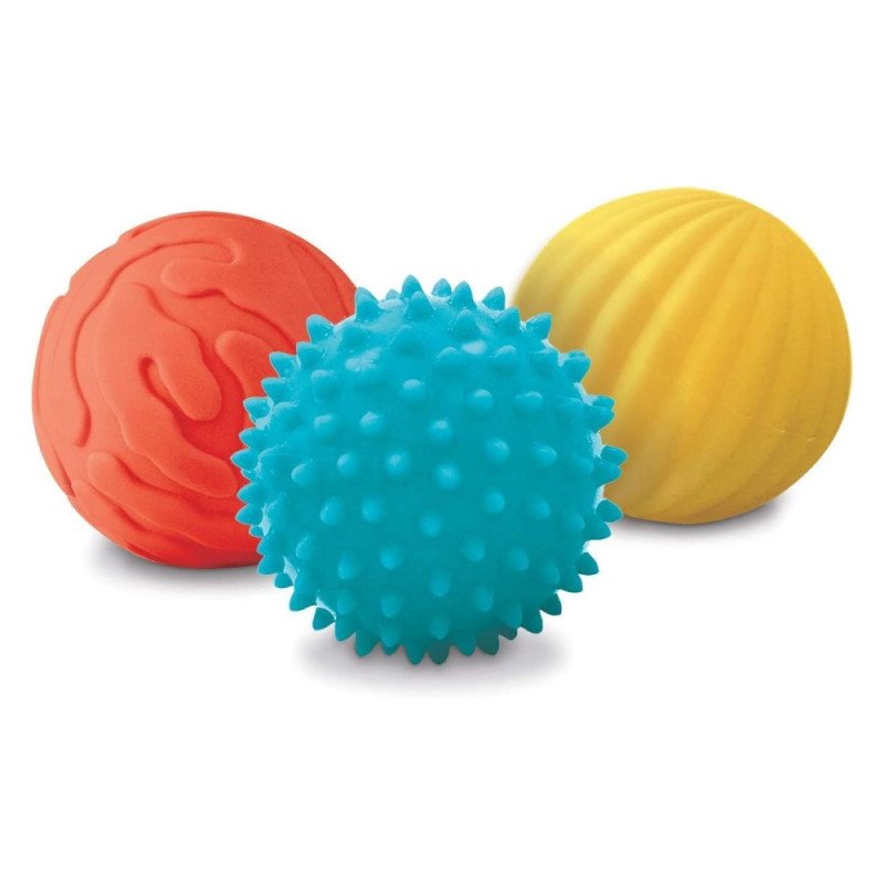 Ludi sensoriniai kamuoliukai (8 cm, 3 vnt.) - Sensoriniai kamuoliai ...