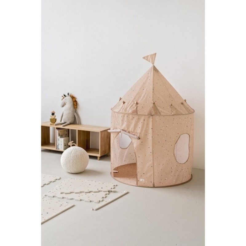 3 Sprouts rusva palapinė - Palapinės vaikams - Lapute.lt