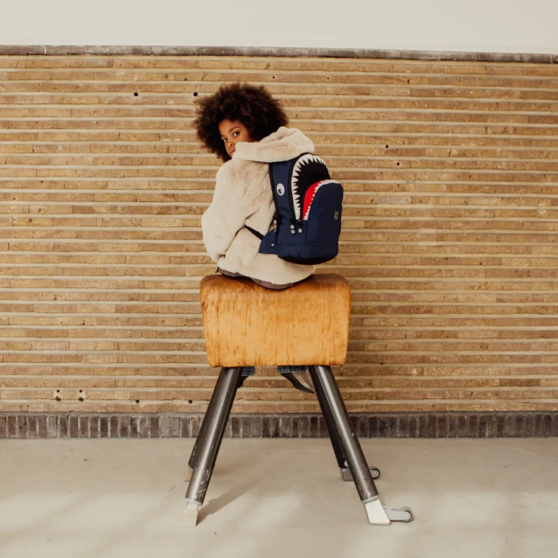 Pick & Pack vaikiška kuprinė Ryklys, M (mėlyna) - Kuprinės pradinukams ...